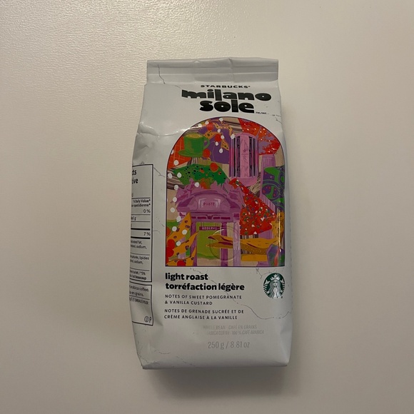 Starbucks | Kitchen | New Starbucks Milano Sole Light Roast Notes Of ...